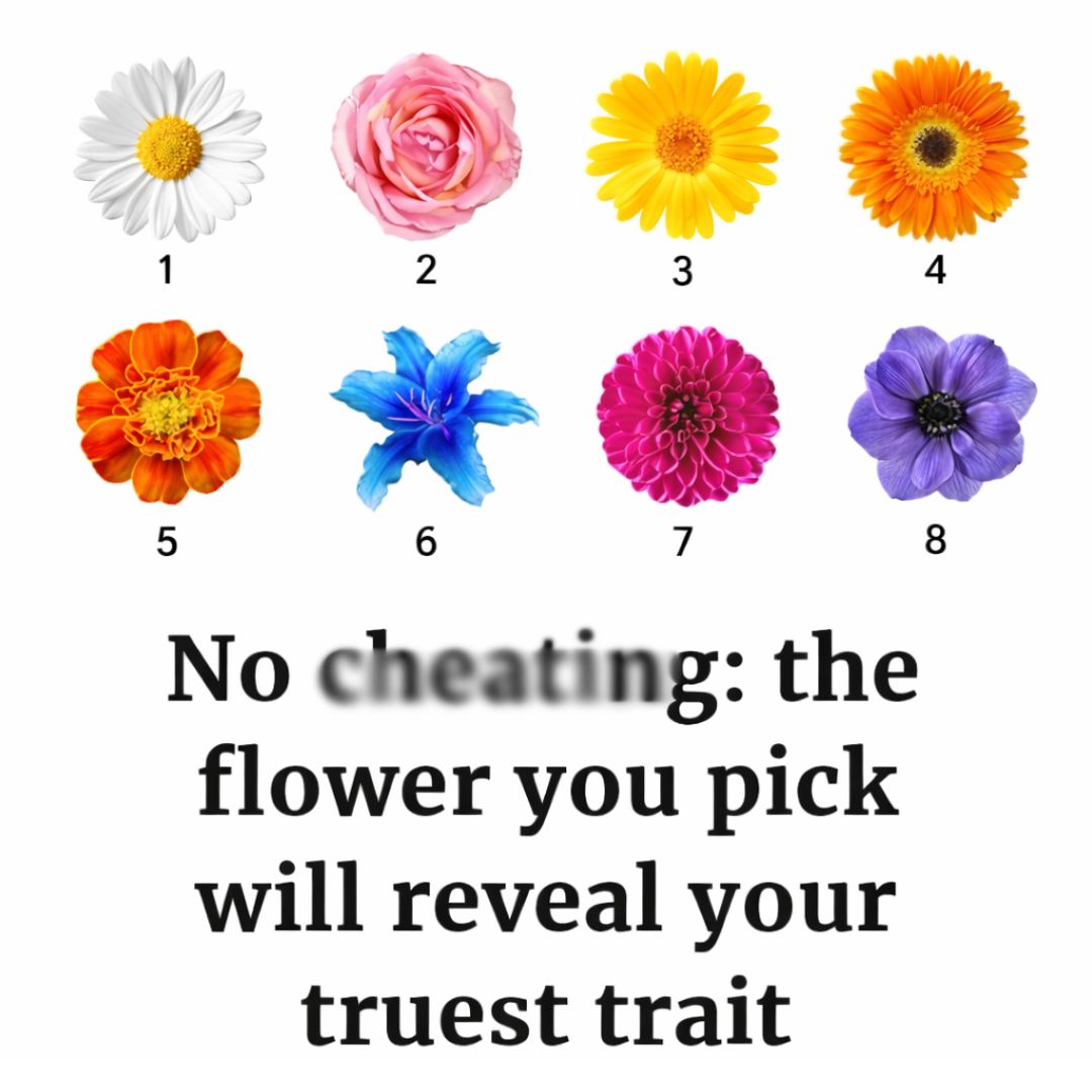 Flower Personality Test: Choose a Flower and Reveal Your True Trait ...