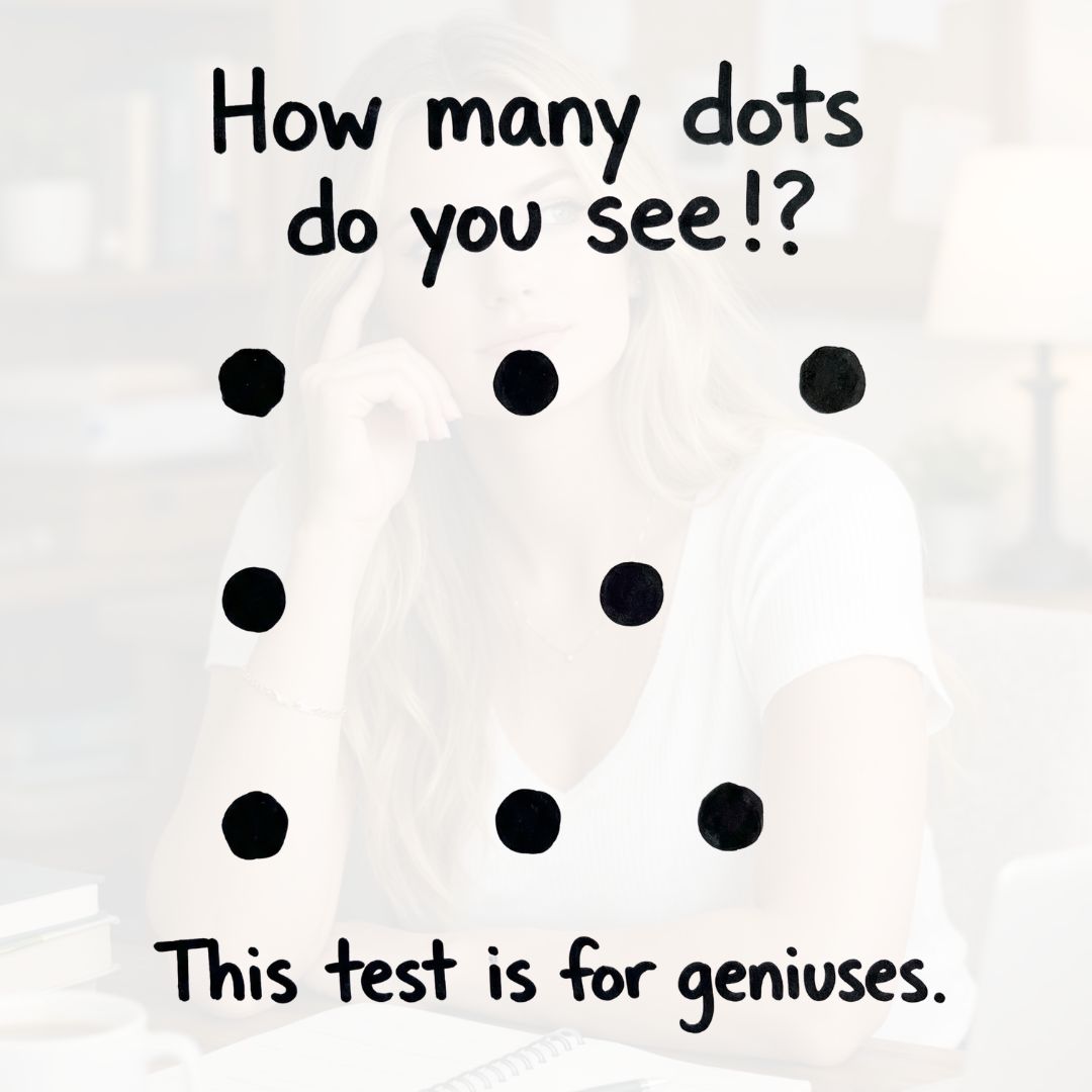 Quick IQ Test: How many dots are there in this image? - Breaking News