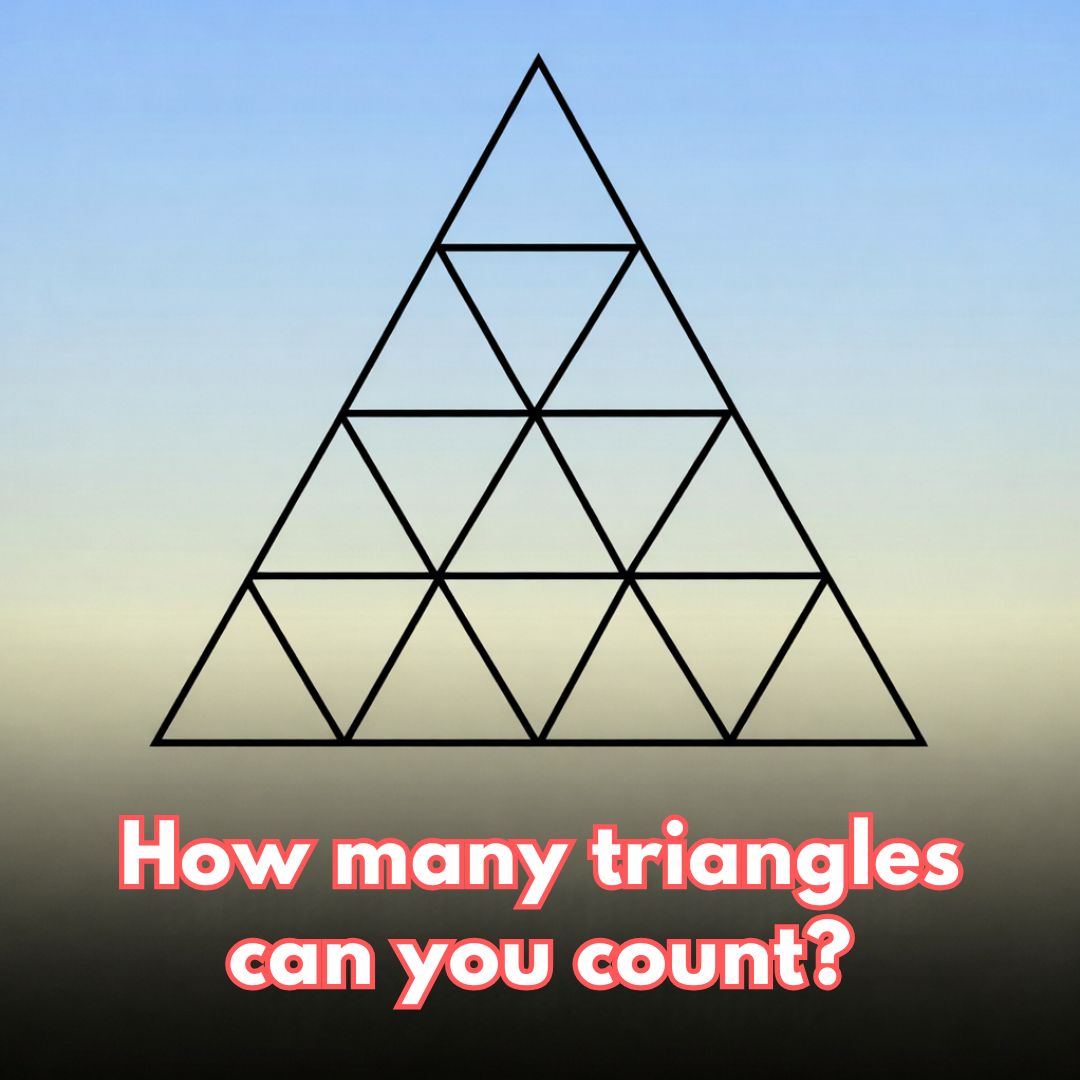 How many triangles can you count? - Breaking News